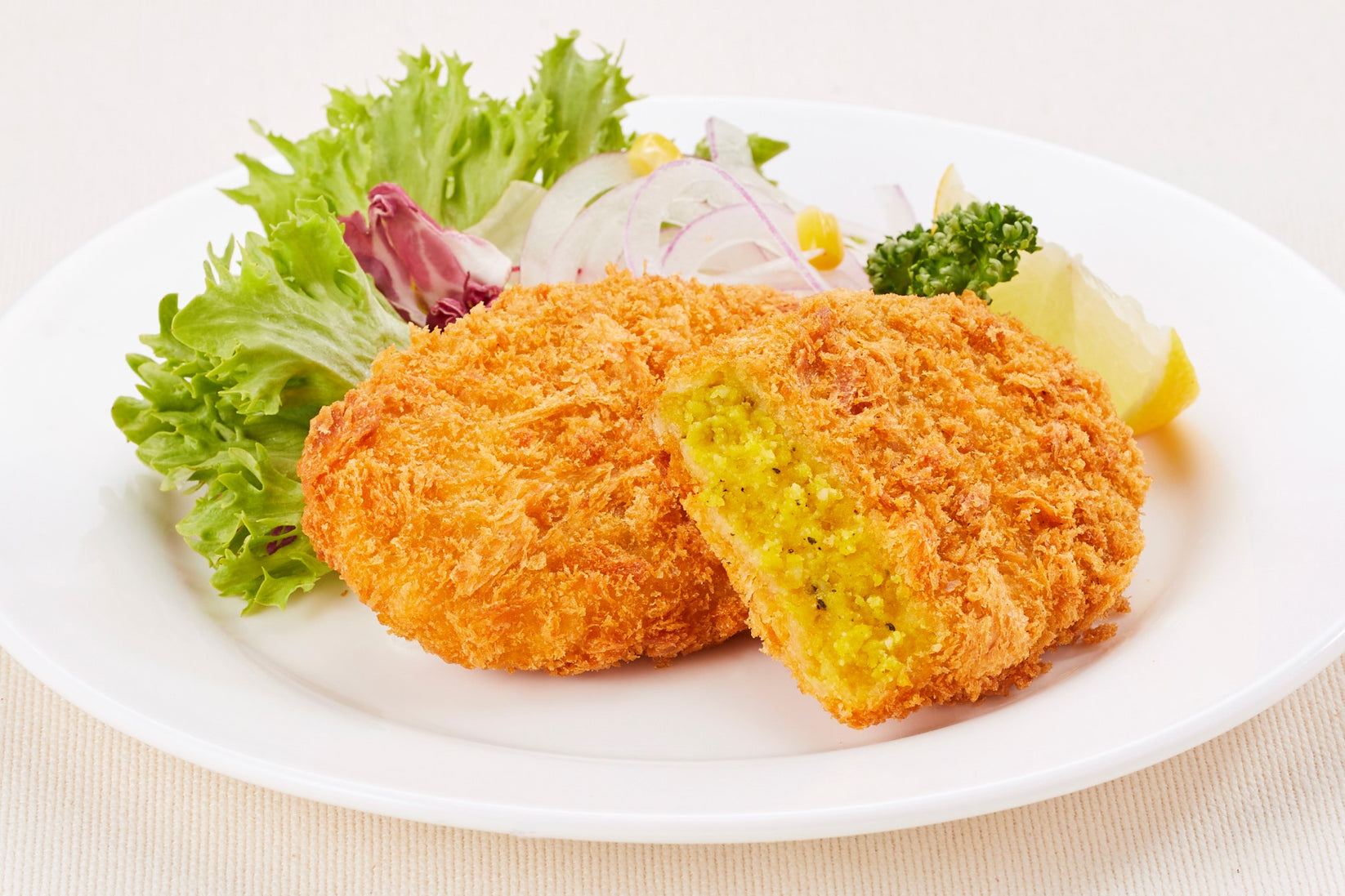 【16P】さくっと！旨じゃがコロッケ（かぼちゃ） (70g×16個)×4袋 – 味のちぬや公式通販サイト